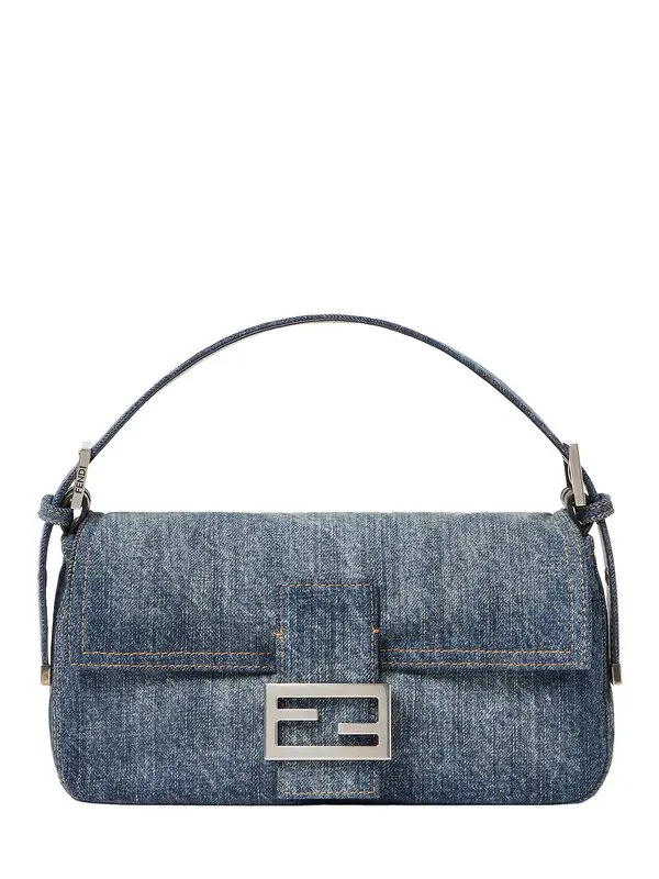 Fendi Baguette® 26424 Denim Bag - [blue]